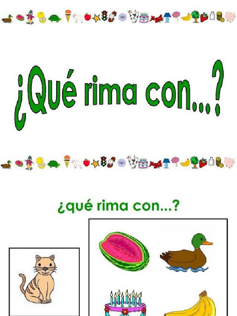 Que Rima | PDF