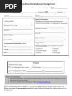 UG Change Declaration of Major FORM Feb 2025 | PDF | Educational Stages ...