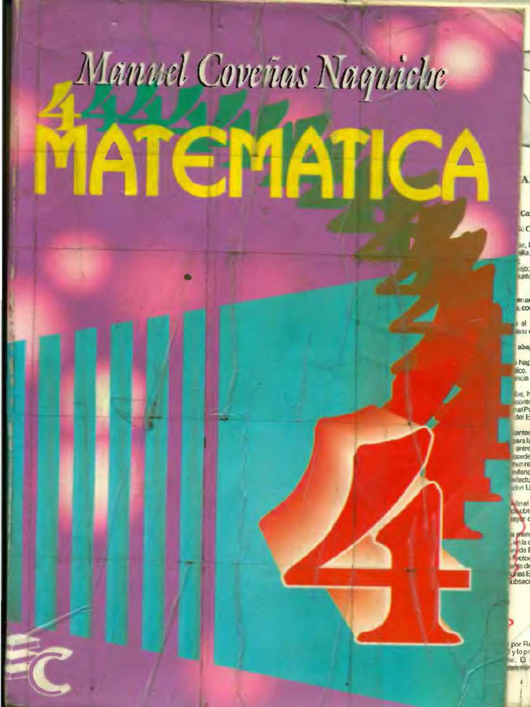 Coveñas - Matematica 4 | PDF