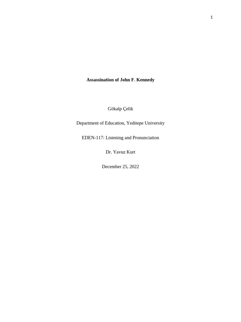 Presentation Report Template | PDF