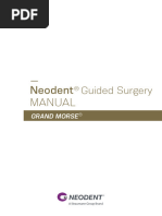 Neodent EasyGuide Surgical Manual | PDF | Dental Implant | Surgery