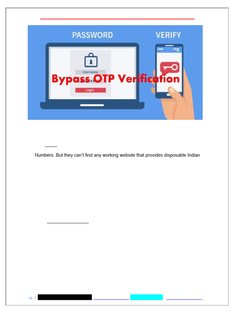 OTP Bypass Verification Method on Any Website | PDF | Virtual Private Network | Computing