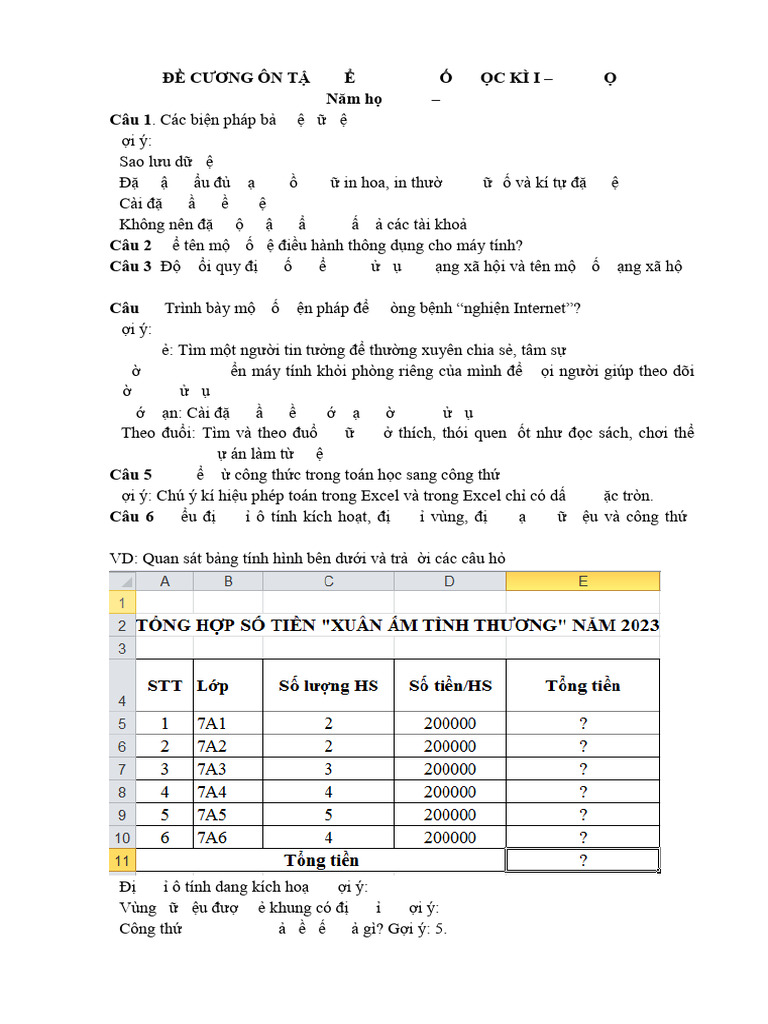 DE_CUONG_ON_TAP_KTCK_I-_TIN_7_14215 | PDF