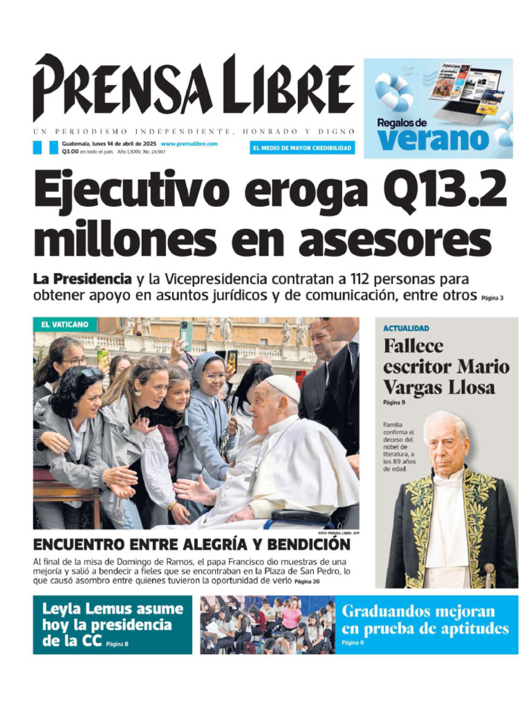 14 04 2025 Prensa Libre | PDF