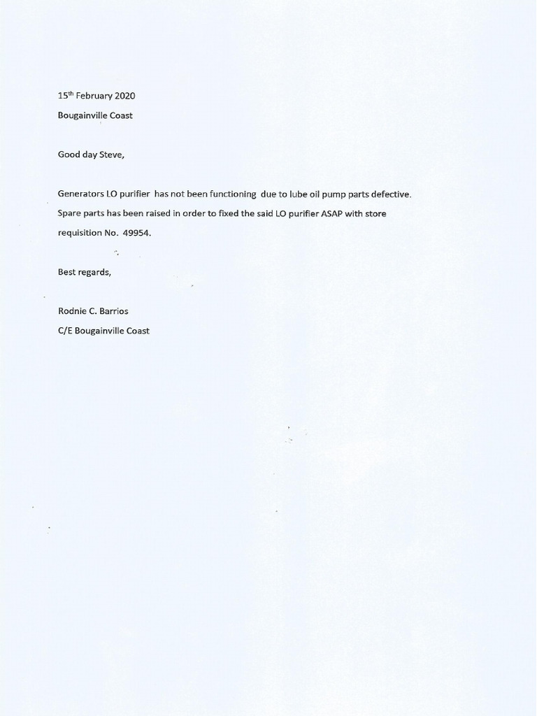 Steve Reply Letter | PDF