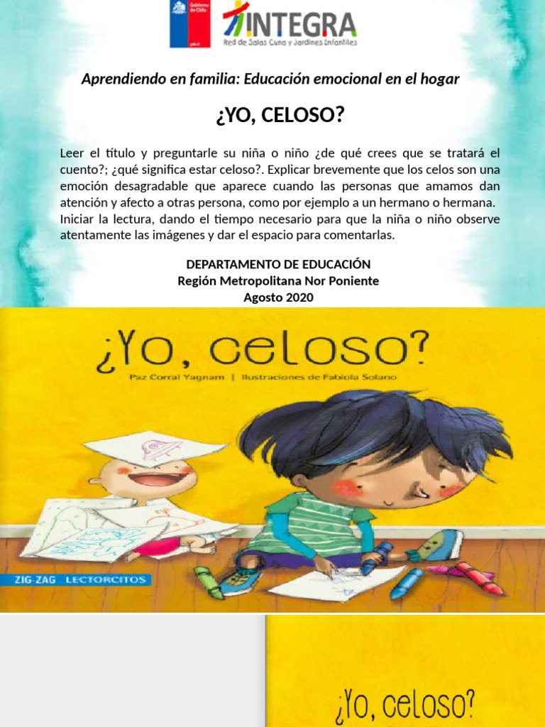 Cuento sobre los celos en familia | PDF