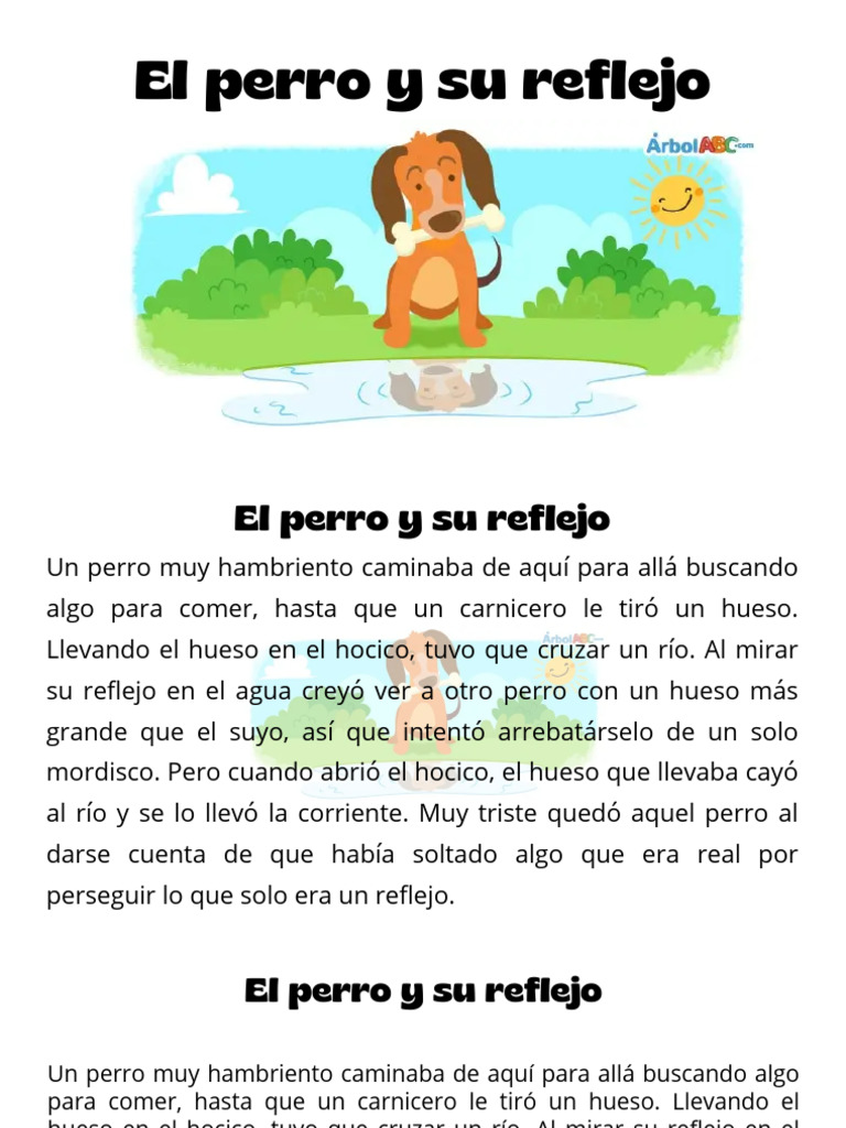 El Perro y Su Reflejo | PDF