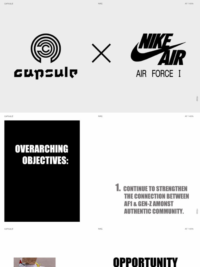 CAPSULE AF1 40th ANN DECK | PDF