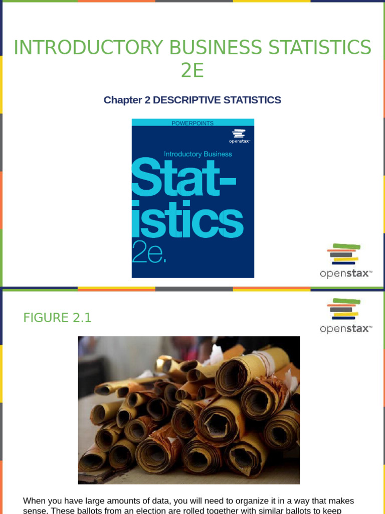 IntroductoryBusinessStatistics2e PowerPoint Ch02 | PDF