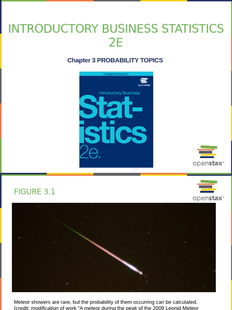 IntroductoryBusinessStatistics2e PowerPoint Ch03 | PDF