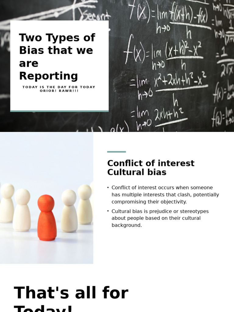 Understanding Conflict of Interest & Cultural Bias | PDF