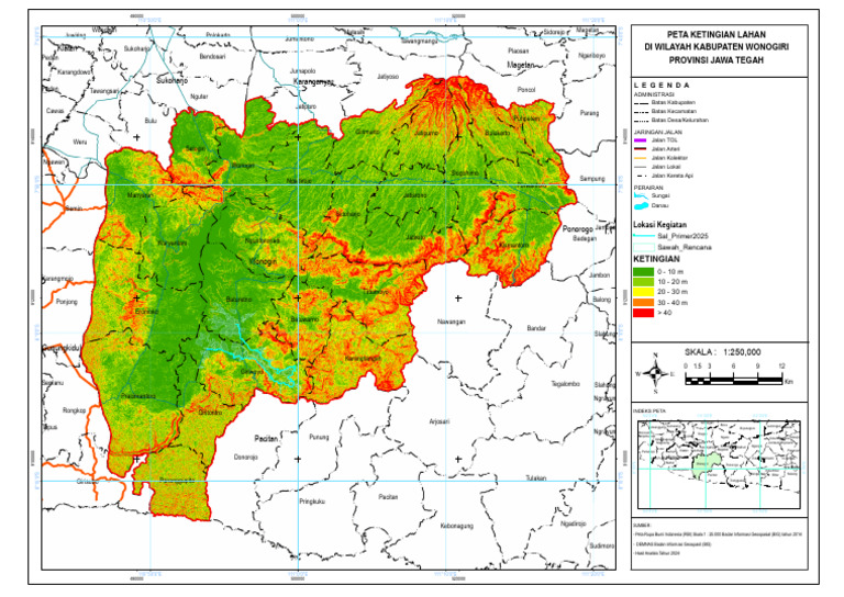 Peta Ketingian | PDF