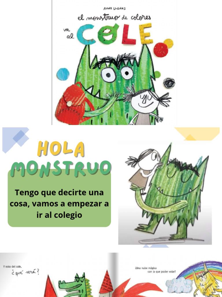El Monstruo de Colores Va Al Colegio | PDF