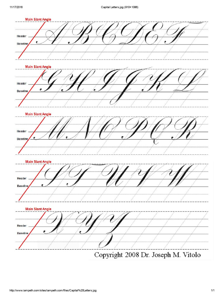 Capital Letters | PDF