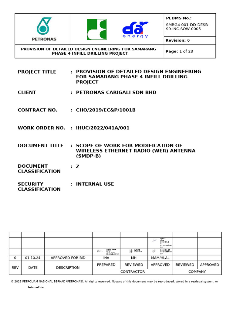 Smrg4 001 DD Desb 99 Inc Sow 0005 0 Wer Antenna SMDP B | PDF ...