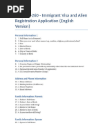 DS-260 Form Sample and Confirmation | PDF | Travel Visa | International Law