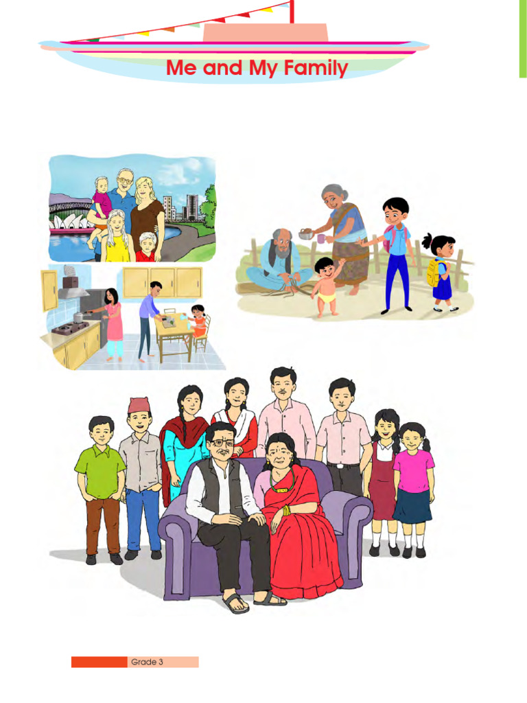 My Family: Grade 3 English Lesson | PDF