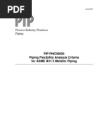 PIP PNC00004 - Piping Flexibility Analysis | PDF | Pipe (Fluid ...