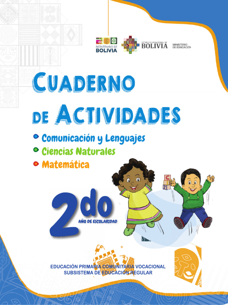 Cuaderno de Actividades 2do - Primaria 2025 | PDF | Analogía | Asunto (gramática)