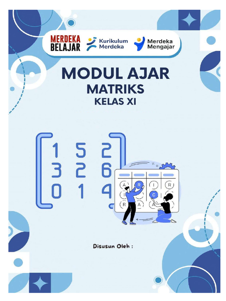 Modul, LKPD, Full Matriks Kelas 11 Zaid Rahman | PDF