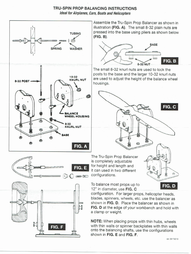 DuBro Model 499 Prop Balancer | PDF