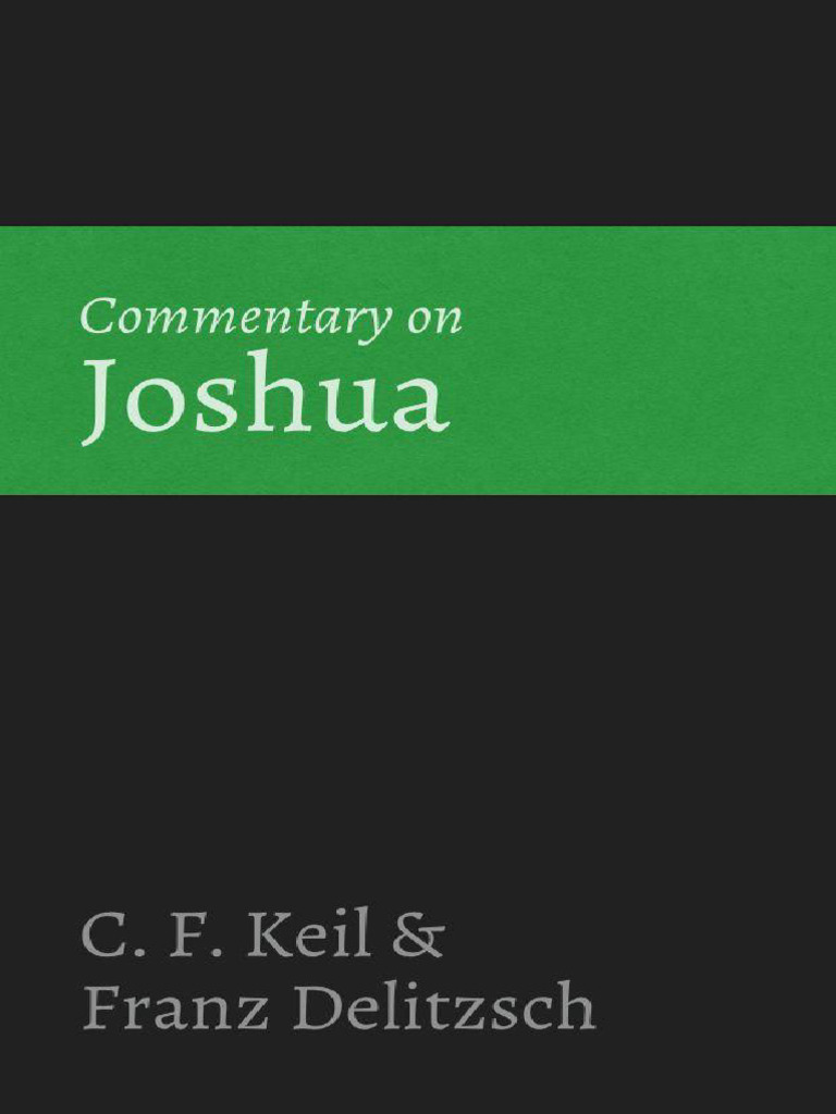 Commentary on Joshua (C. F. Keil Franz Delitzsch) (Z-Library) | PDF ...