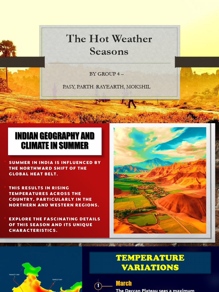 The-Hot-Weather-Season-Indian-Geography-and-Climate (1)-1 | PDF | Rain ...