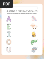 Cuadernillo de Vocales para Imprimir | PDF