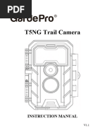 G500 Trail Camera User Manual | PDF | Camera | Film Speed