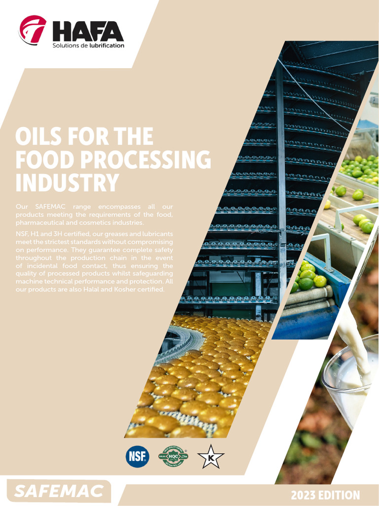 Catalogue Agroalimentaire HAFA 2023 English | PDF | Lubricant | Silicone