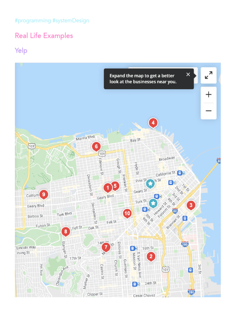 System Design Yelp Uber Geohash | PDF | Database Index | Relational Model