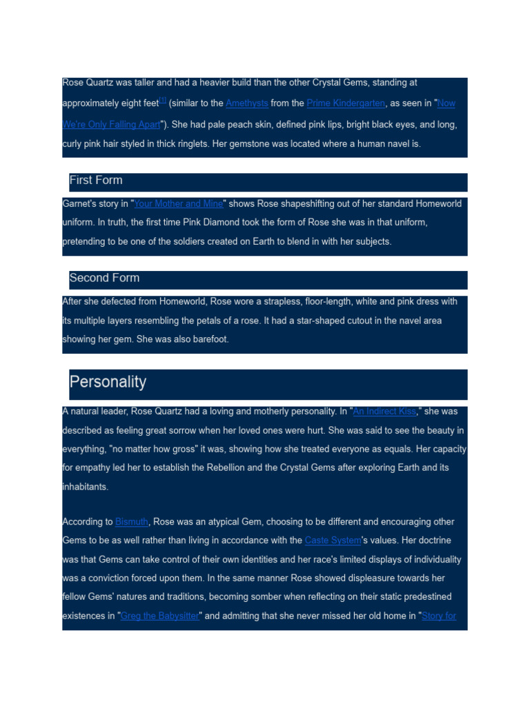 Steven Universe Editing Items. | PDF | Gemstone