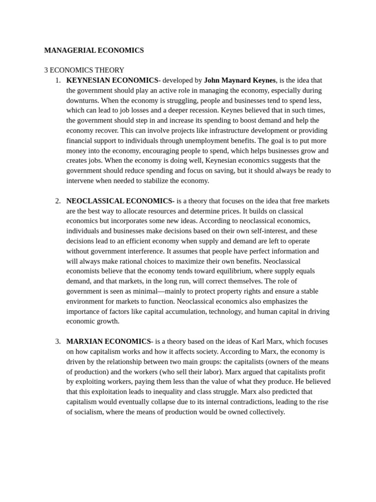 econ assignment 2 | PDF | Economics | Capitalism