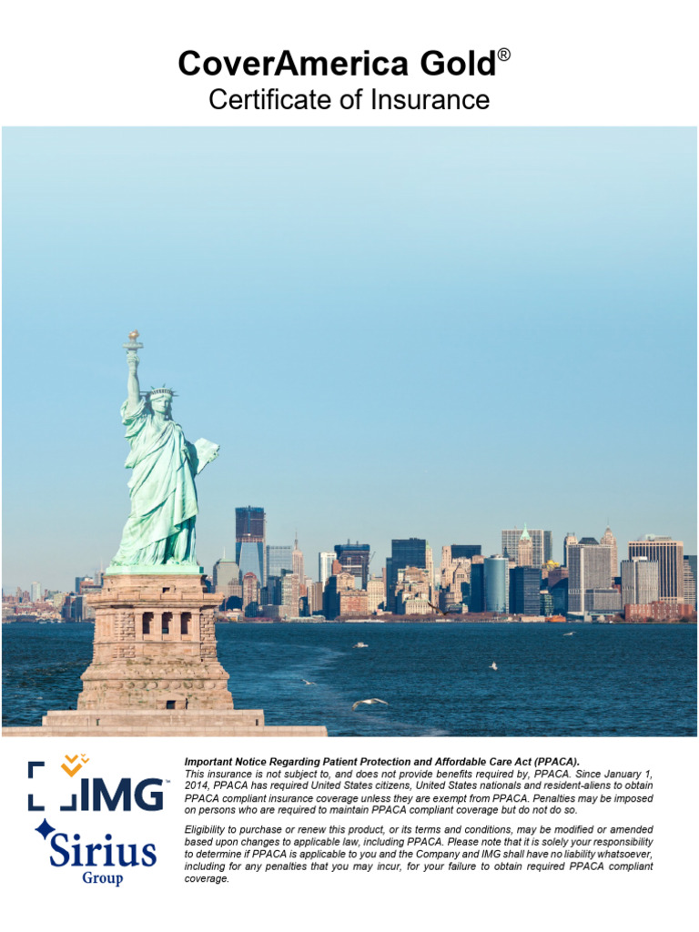 2021 CoverAmerica Gold CVAI | PDF | Insurance | Assignment (Law)