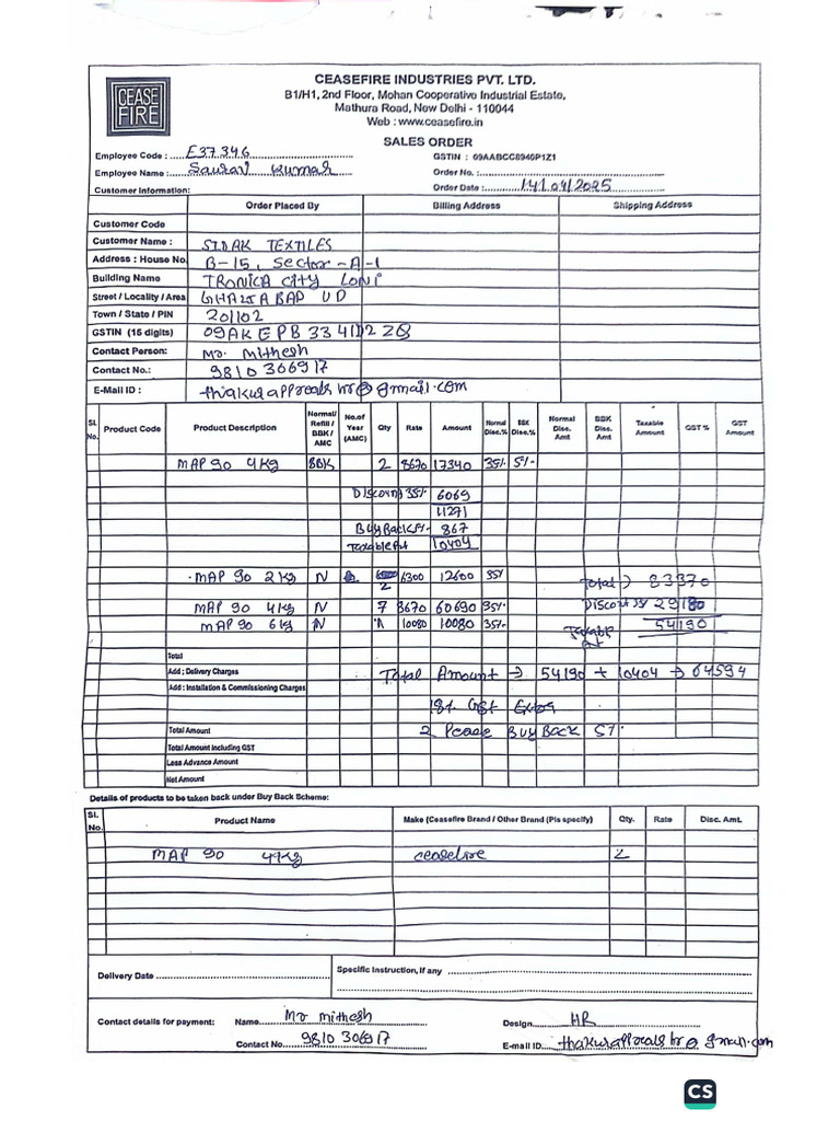 Sidak Textile Po | PDF