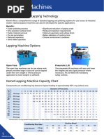 Kemet Flat Lapping and Polishing Catalogue | PDF | Abrasive | Diamond