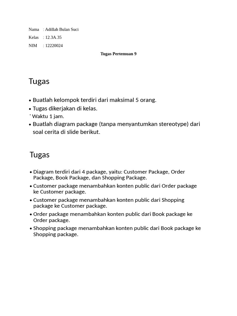 PSBO Pertemuan-9 | PDF