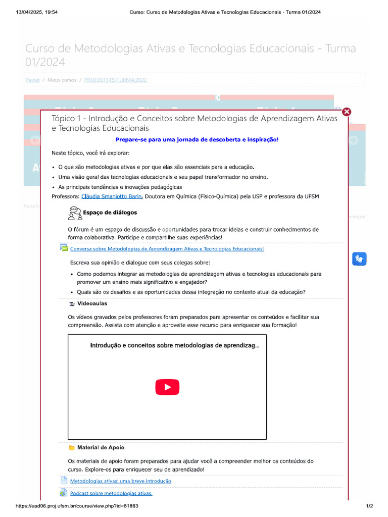 Modelo Org. Moodle | PDF