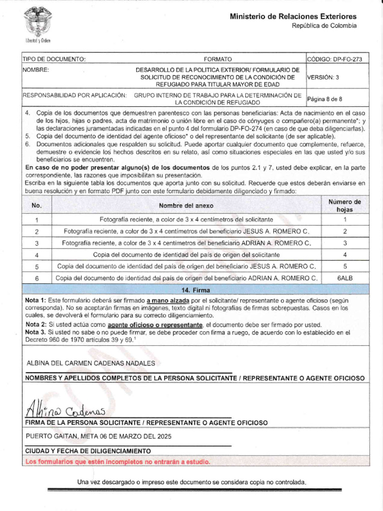 Documento de Albina - 20250310 - 0001 | PDF | Violencia | Crímenes