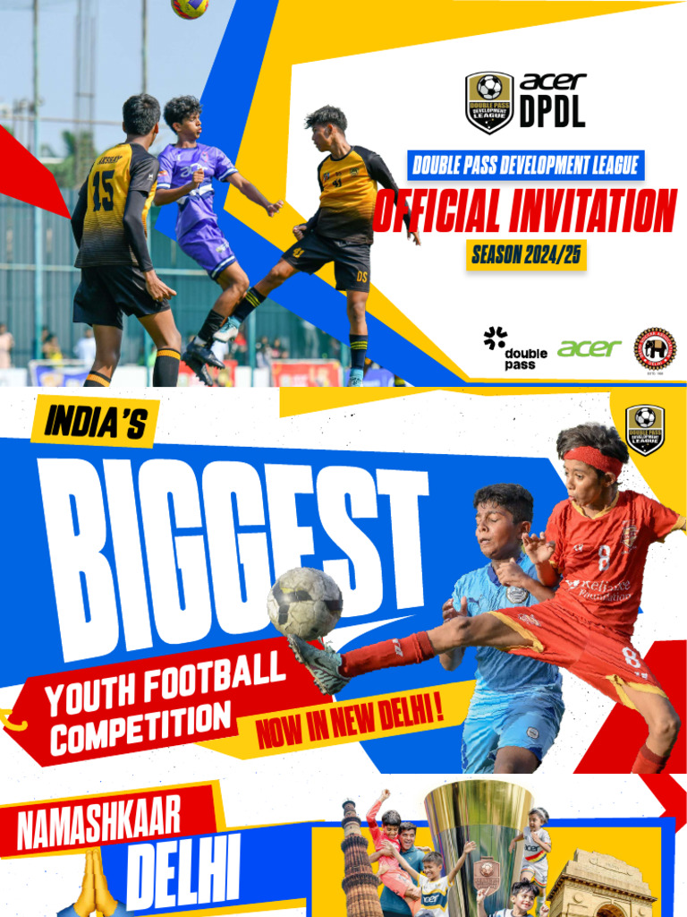 DPDL Delhi Youth League 24-25 - Official Invitation-1 | PDF