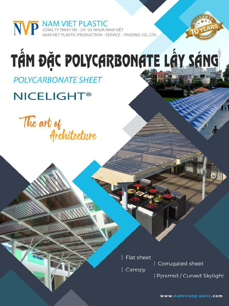 Catalogue Tam Polycarbonate Nicelight | PDF