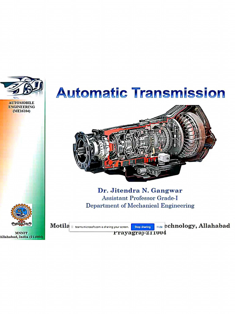 Automatic Transmission & Differential | PDF