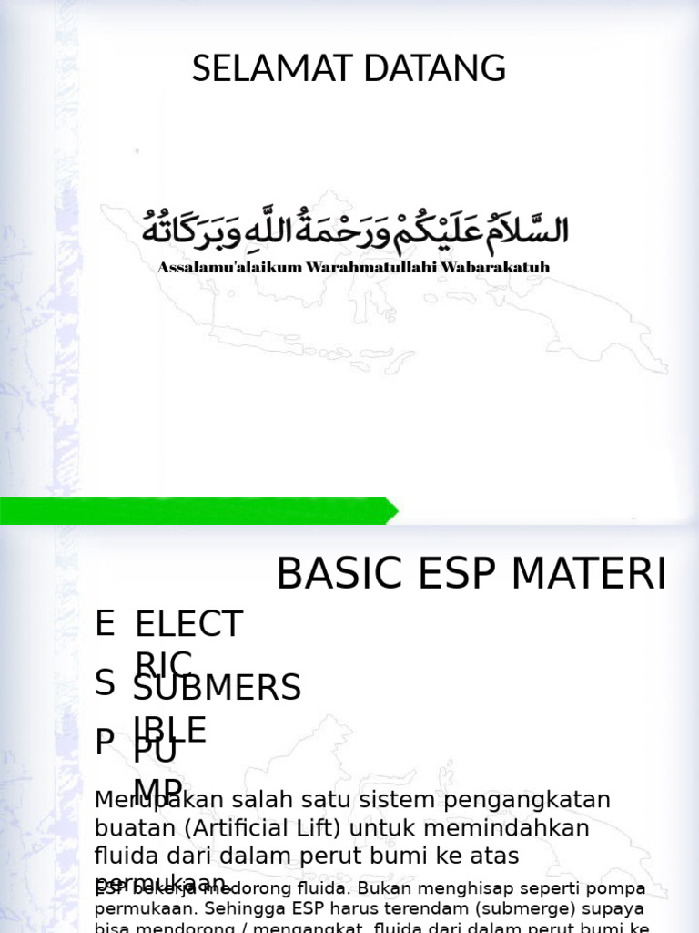 Pengenalan Pompa Submersible Listrik (ESP) | PDF