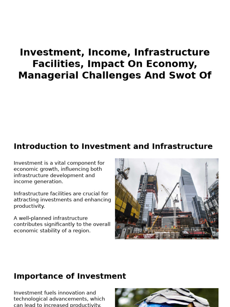 Investment and Infrastructure Impact Analysis | PDF | Infrastructure ...