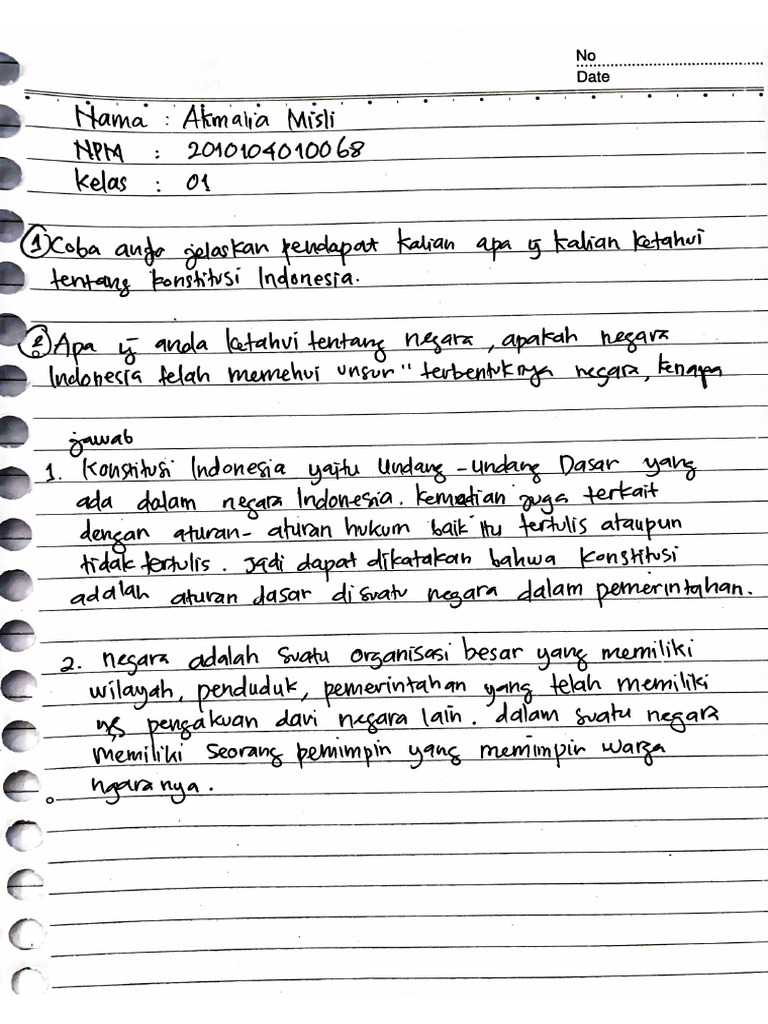 Akmalia Misli - 2010104010068 | PDF