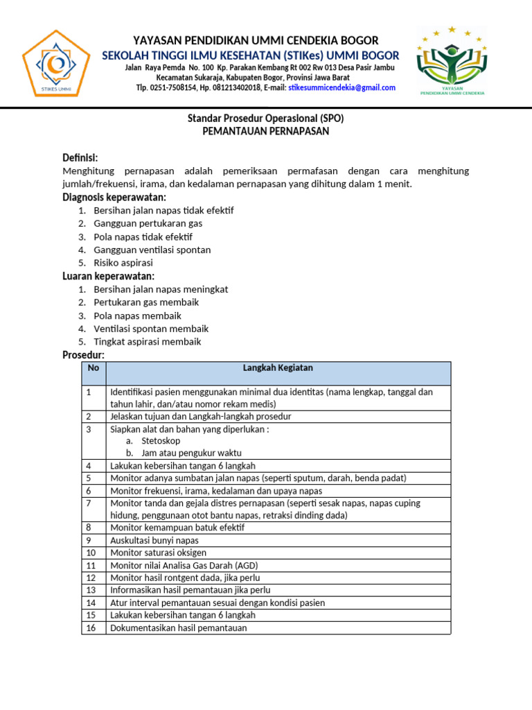 PKDM OKSIGENASI | PDF