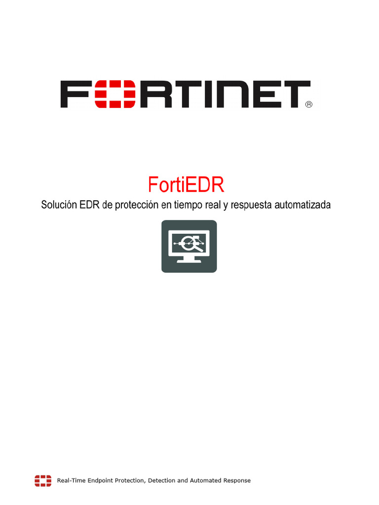 FortiEDR en Español | PDF | Secuestro de datos | Computación en la nube