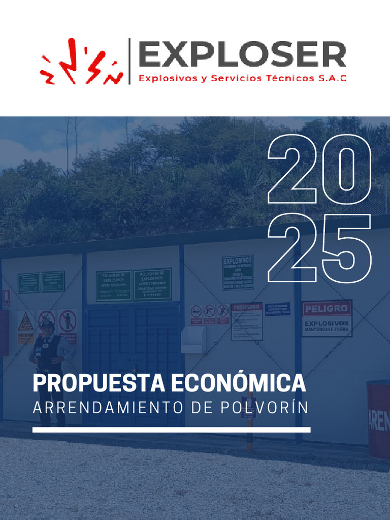 Propuesta Económica: Arrendamiento de Polvorín | PDF | Sector secundario de la economía | Materiales