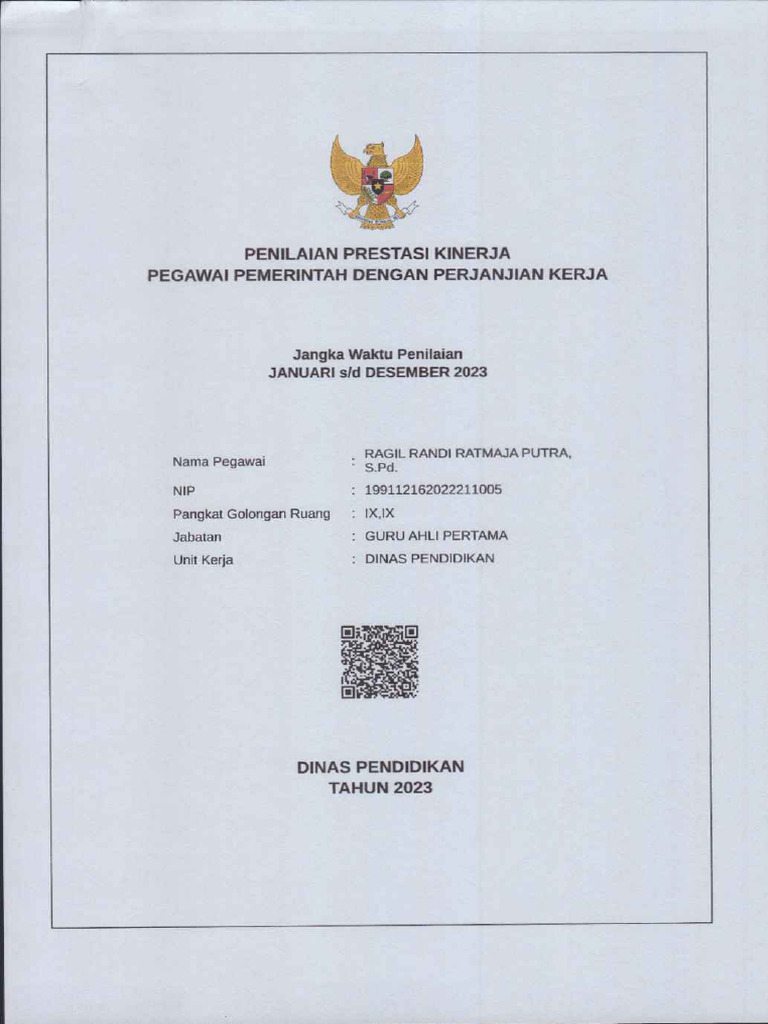 SKP 2023 - Ragil Randi Ratmaja Putra | PDF