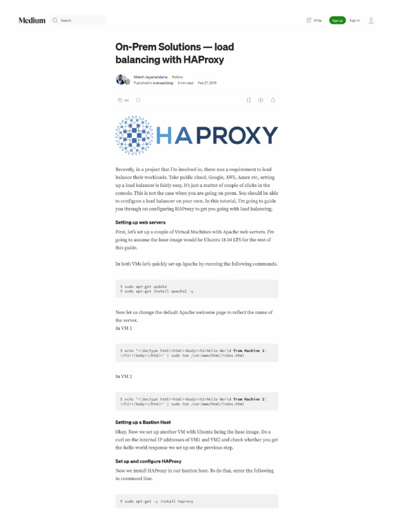 Load Balancing | PDF